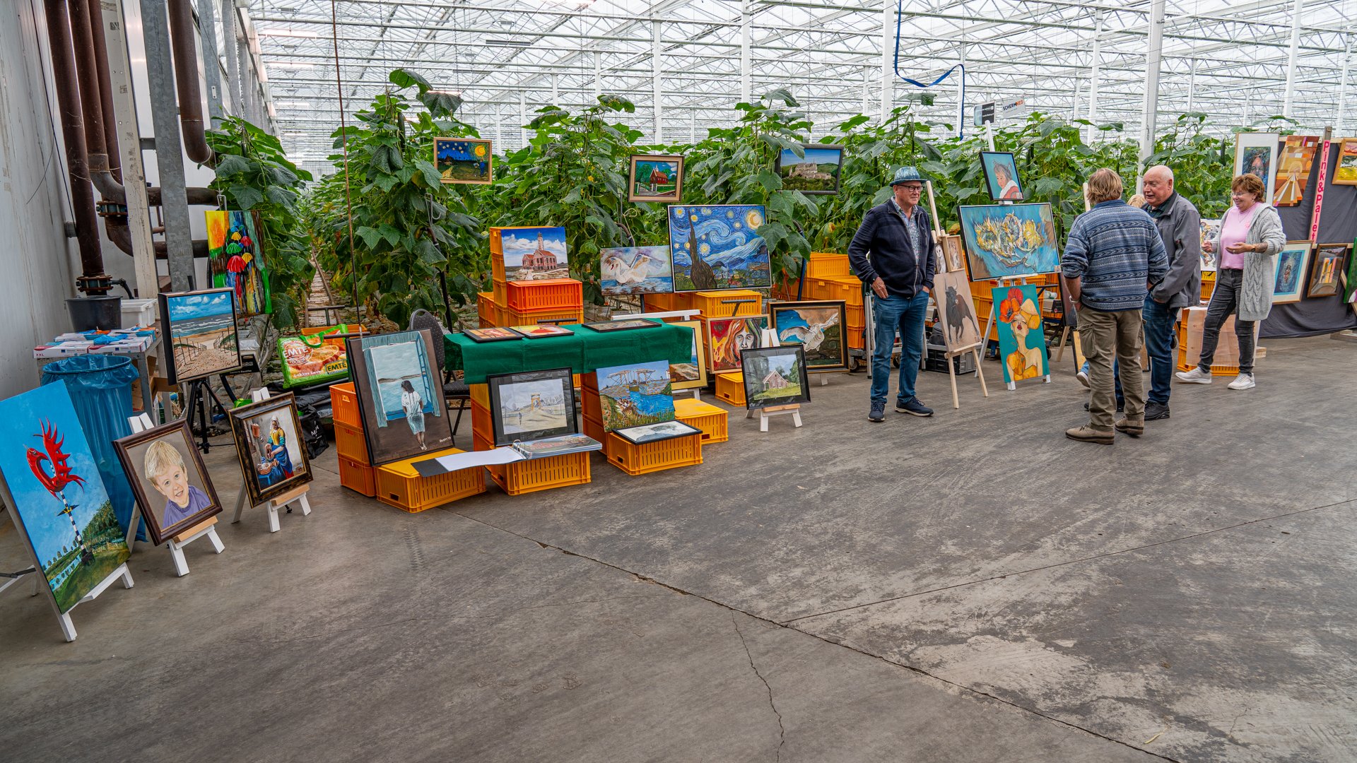 ZO!34 - In Beeld: 25e editie van Kunst in de Kas op Erica trekt veel bezoekers